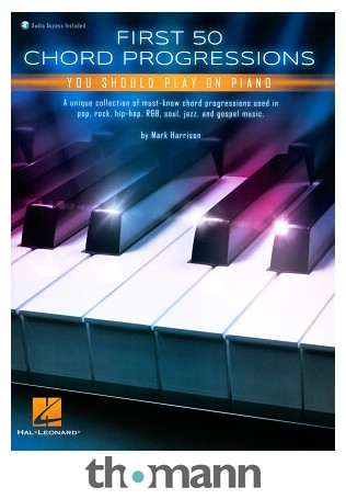 Hal Leonard First 50 Chord Progressions – Thomann Portuguesa