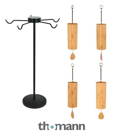 Koshi Chimes Set of 4 incl. Stand – United States