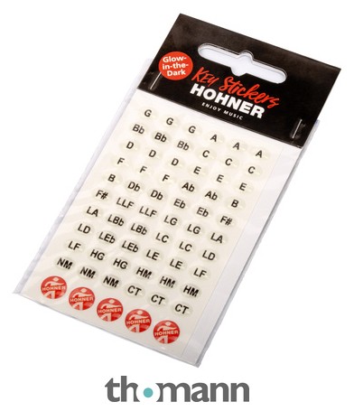 Hohner Key Sticker Glow In The Dark – Switzerland